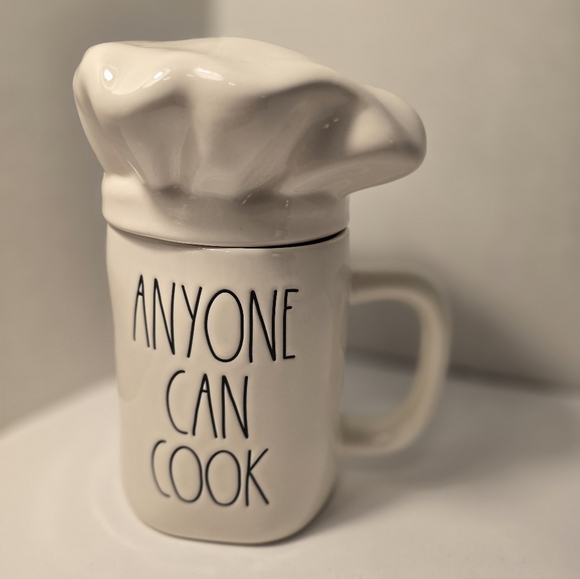 Rae Dunn | Dining | Rae Dunn White Chef Hat Mug With Inspirational Text ...
